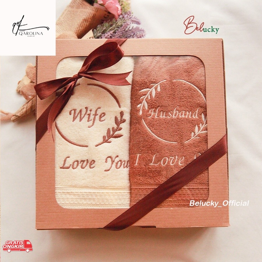 Jual Alat Mandi / Handuk Ready Bordir Premium Kado Pernikahan Seserahan ...