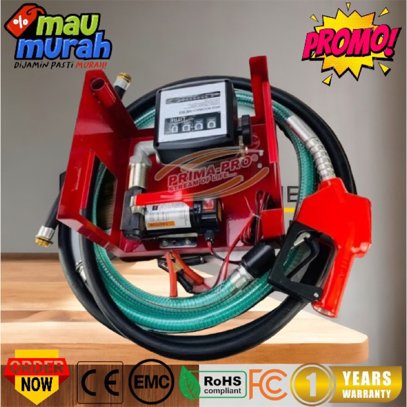 Jual Fuel Transfer Pump DC Pompa Transper Solar Minyak OLI BBM ...