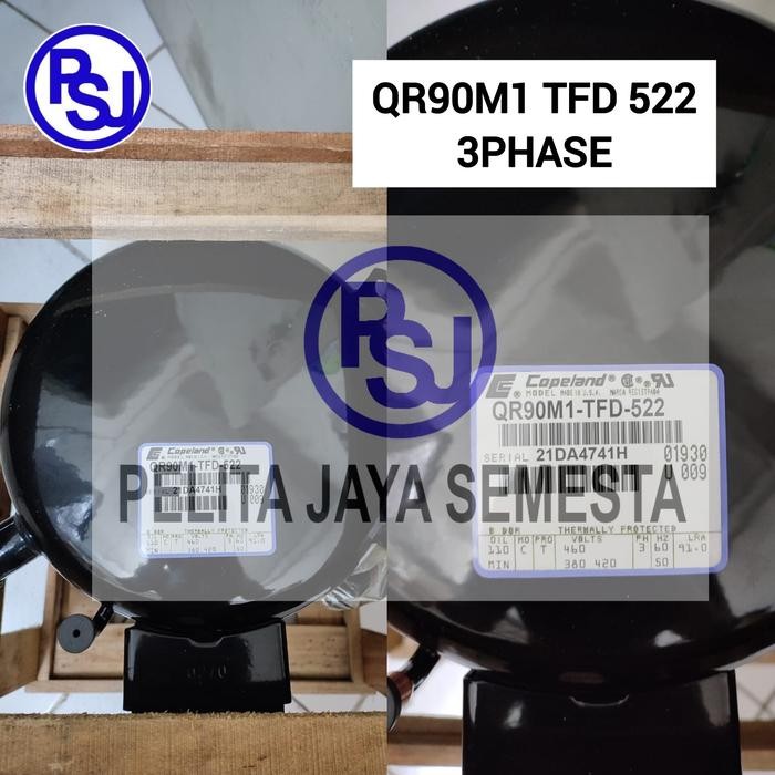 Jual Kompresor Copeland QR90M1-TFD-522 / Compressor Copeland QR90M1 / 3PHASE QR90 | Shopee Indonesia