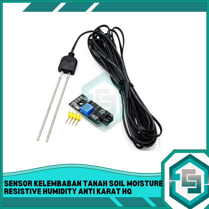 Jual Sensor Kelembaban Tanah Resistive Anti Karat – Soil Moisture ...