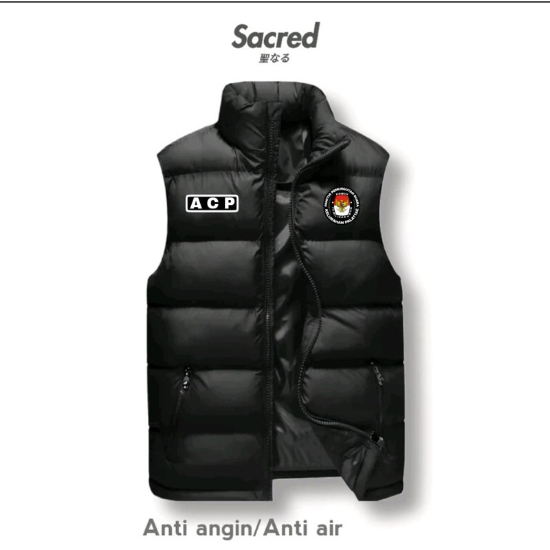 Jual AB35 super tebal Rompi Custom Bordir Sablon Dtf premium | Shopee ...