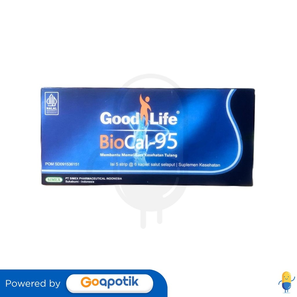 Jual Good Life Biocal-95 Box 30 Kaplet | Shopee Indonesia