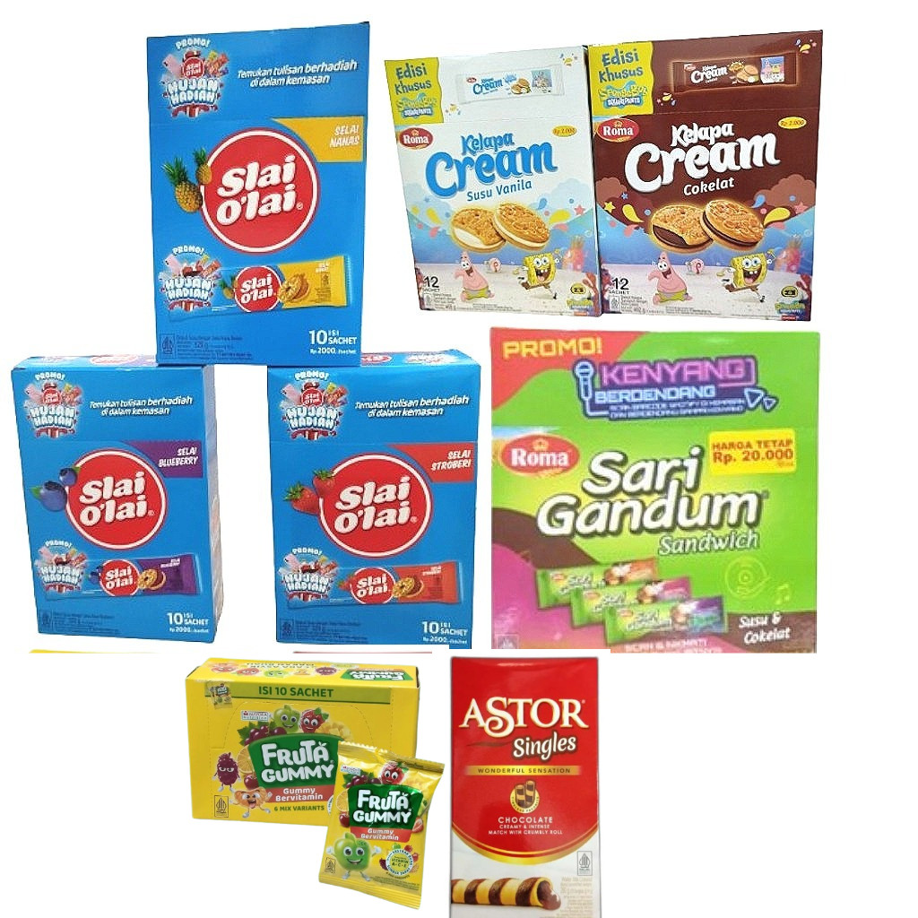 Jual MAYORA ROMA SLAI OLAI BOX/CREAM/SARI GANDUM | Shopee Indonesia
