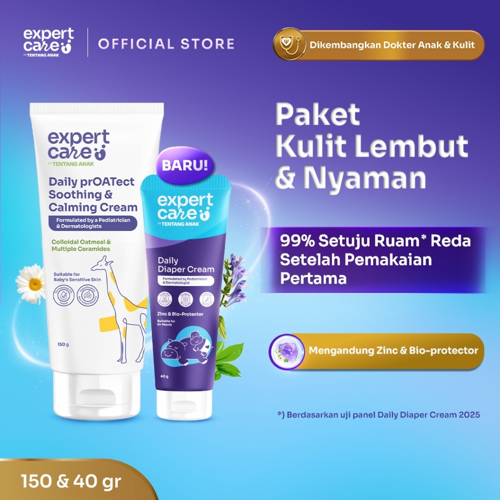 Jual Expert Care - Paket Bundling Diaper Rash Cream 40g + Face & Body Lotion 150g | Shopee Indonesia