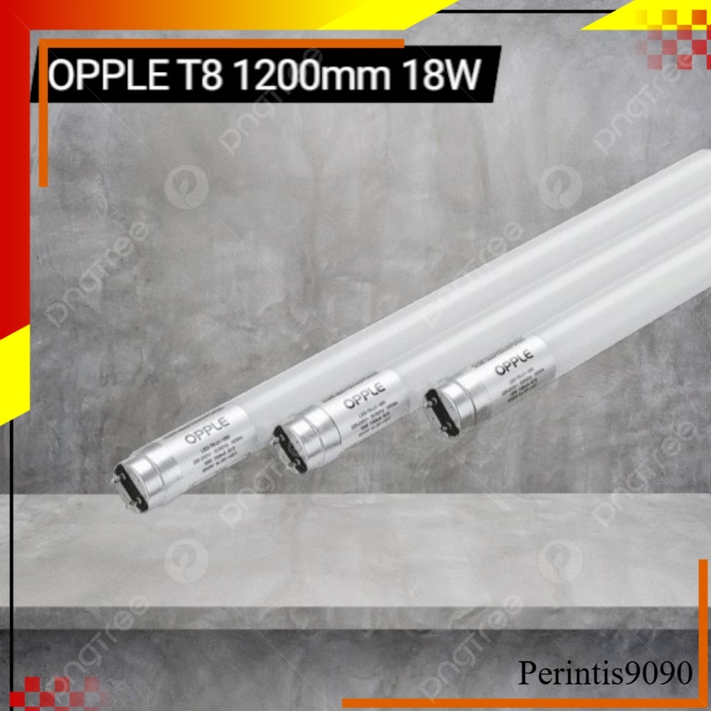 Jual lampu led tube 18w t8 Opple 1200mm/6500k | Shopee Indonesia