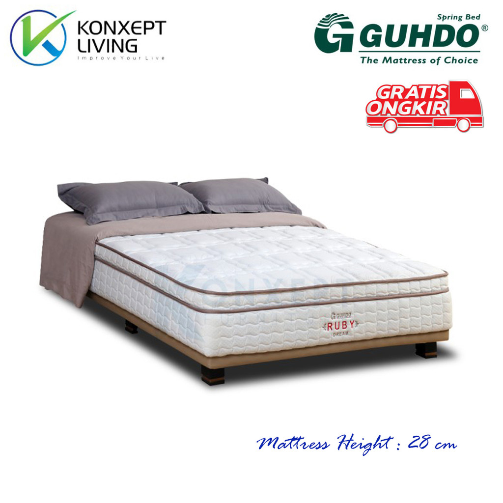 Jual Kasur Guhdo Multibed Ruby Dream Ukuran 160x200 Springbed Hanya