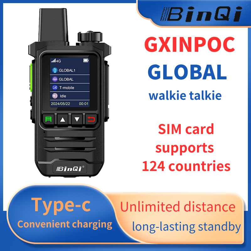 Jual BINQI-K6 GXINPOC Platform Global -4G POC walkie talkie ...