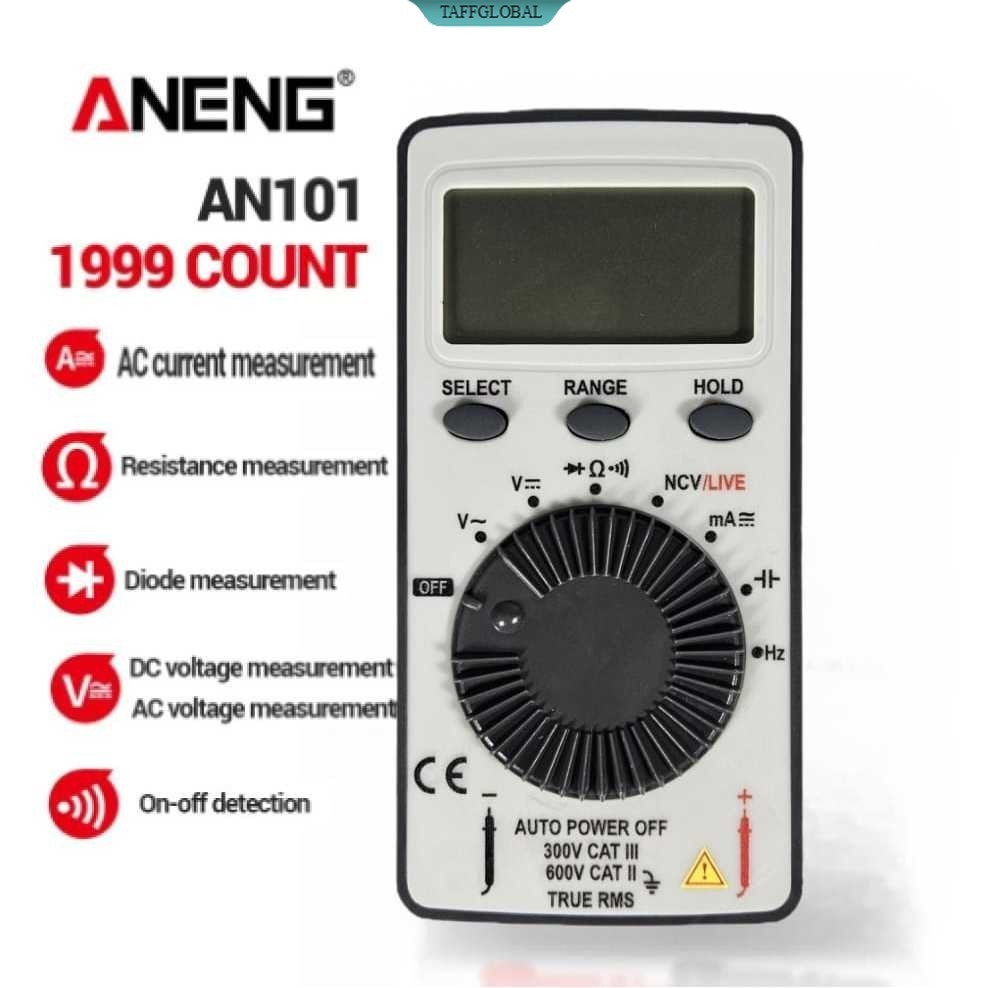 Jual ANENG Mini Digital Multimeter Automatic Portable Voltmeter Ammeter ...