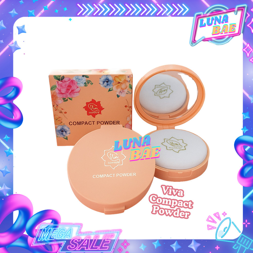 Jual Viva Compact Powder (tersedia 3 varian warna) BPOM Mudah Menempel ...