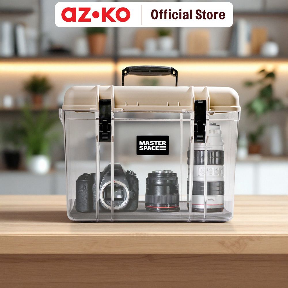 Jual AZKO Masterspace 22.4 ltr Dry Box - Putih/Cokelat Kotak ...