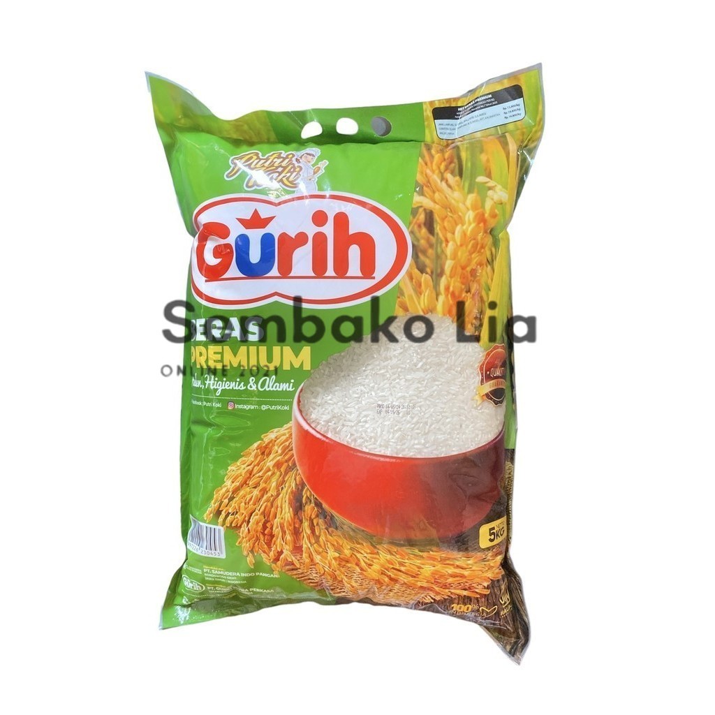 Jual Beras Gurih 5Kg / Gurih Beras Premium 5 Kg | Shopee Indonesia