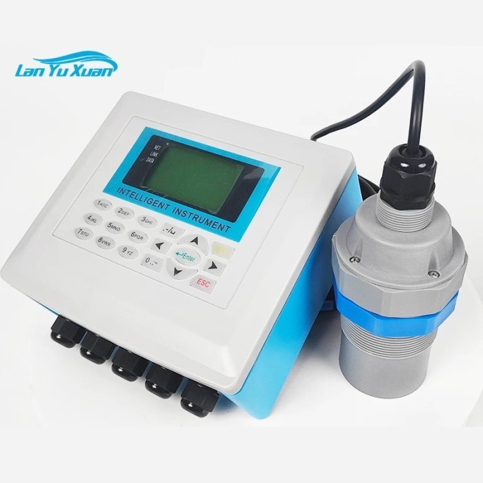 Jual Open channel ultrasonic flow meter river irrigation v notch ...