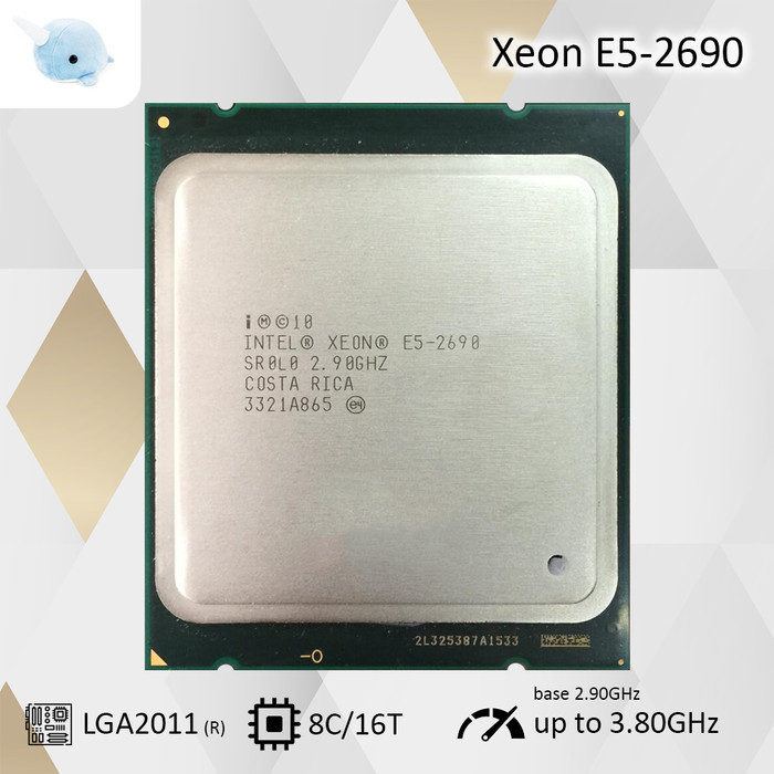 Jual Intel Xeon E5-2690 Processor 3.80GHz LGA 2011 CPU Second 8C16T ...