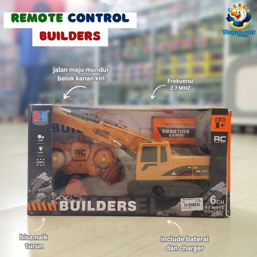 Jual MAINAN ANAK REMOTE CONTROL BUILDERS/MAINAN ANAK REMOTE CONTROL ...
