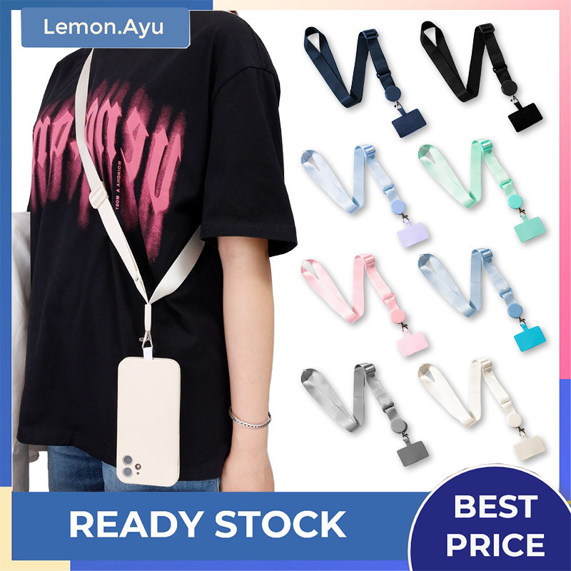 Jual HP Hanging Strap / Neck Lanyard Strap Adjustable for All HP / ID ...