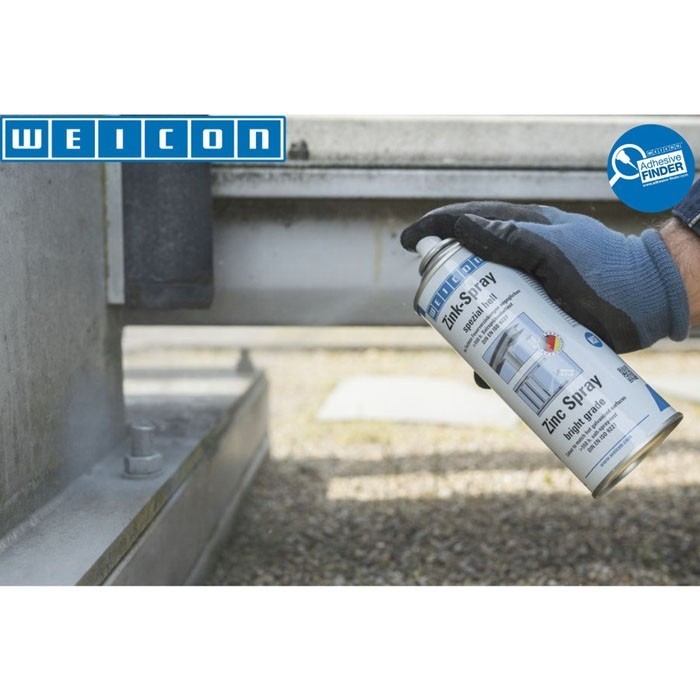 Jual Weicon Zinc Spray Bright Grade 400ml Pelapis Spray Bright 400ML ...