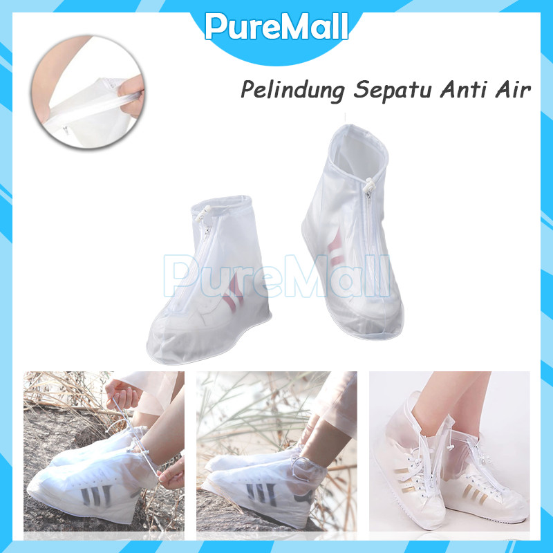 Jual Pelindung Sepatu Anti Air Unisex Tahan Air / Pelindung Sepatu ...
