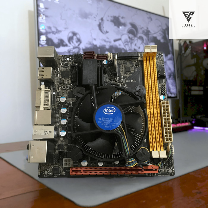 Jual Bundling Mini ITX Intel i5 3470 Motherboard Zotac H61E ITX LGA ...
