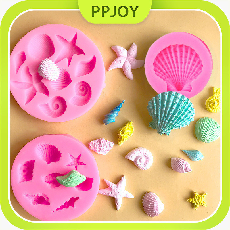 Jual 【Ready】 CETAKAN SILIKON KERANG BINTANG LAUT/SILIKON CETAKAN ...