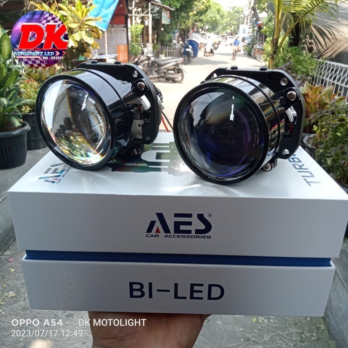 Jual lampu biled turbo SE AES 2,5 inchi sinar putih flat | Shopee Indonesia