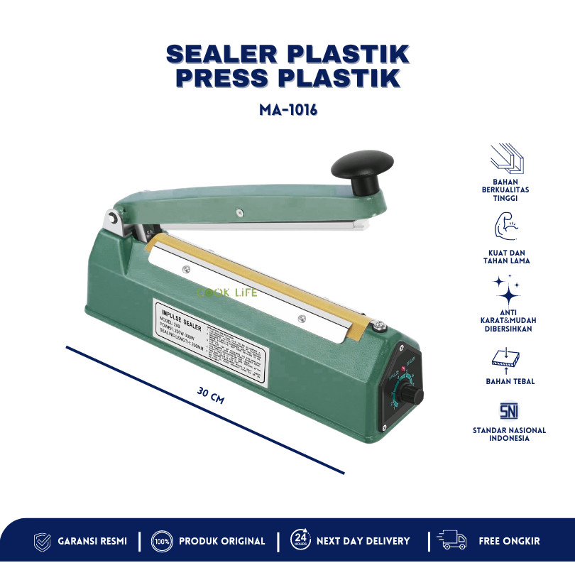 Jual Alat Press Plastik 30 CM Vacuum Plastic Alat Perekat Plastik Besi ...