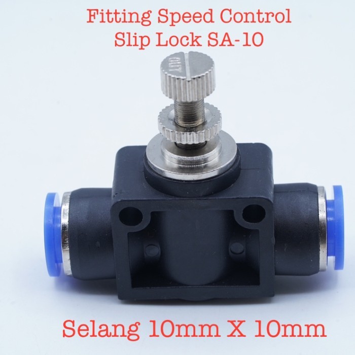 Jual SA-10 SA 10 Fitting Slip Lock Flow Speed Control Switch Selang ...