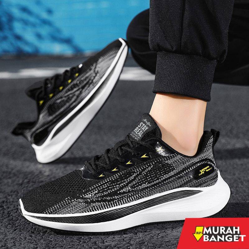 Jual sepatu sneakers lokal terbaik Sepatu Pria Sneakers Casual Running ...