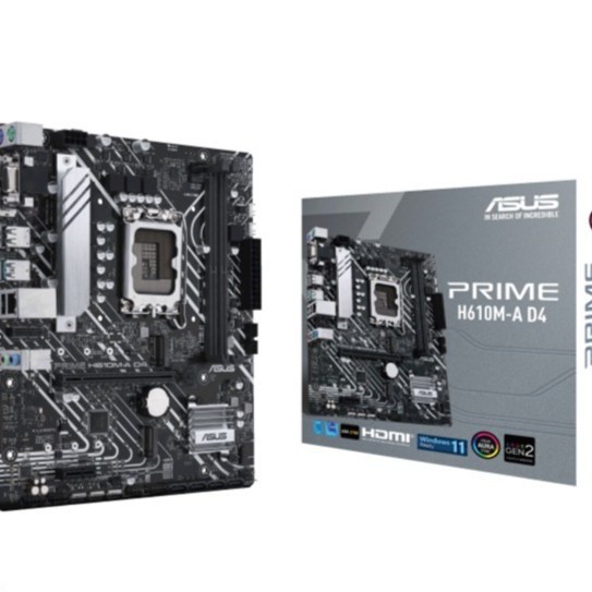 Jual ASUS PRIME H610M-A D4 DDR4 (Intel LGA 1700, Gen12) | Shopee Indonesia
