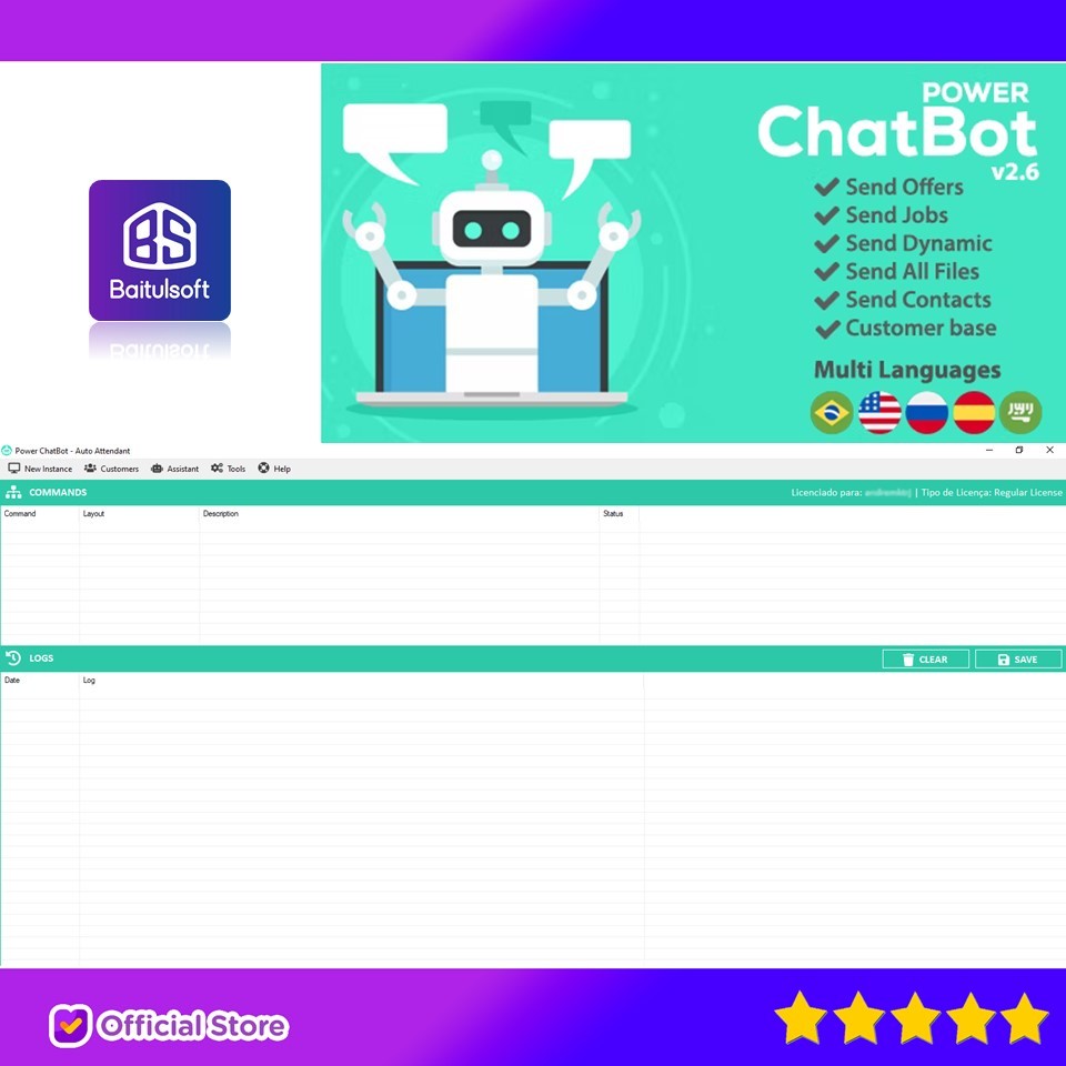 Jual SOURCE CODE APLIKASI POWER CHATBOT - AUTO ATTENDANT | Shopee Indonesia