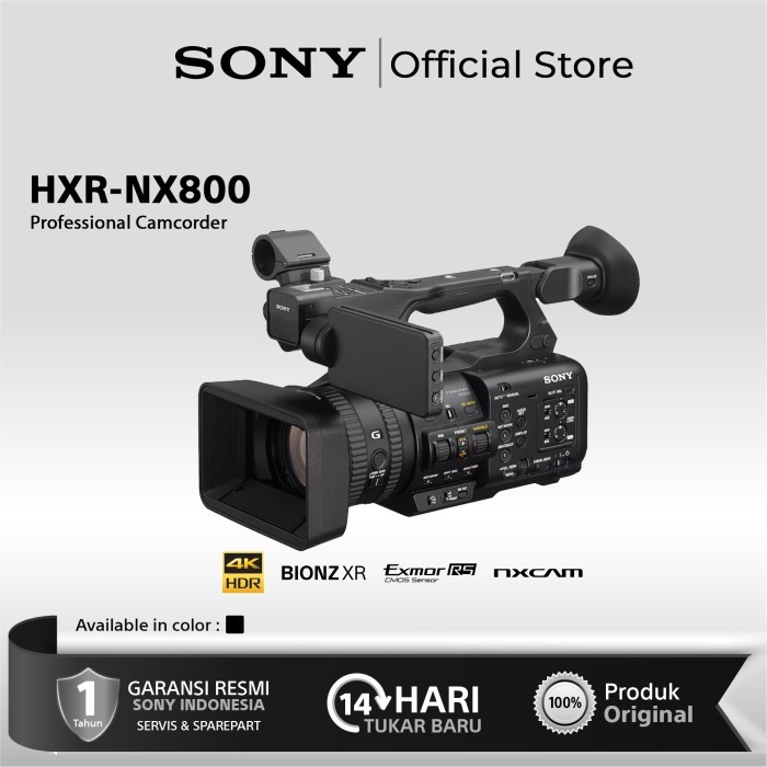 Jual Sony HXR-NX800 HXR NX800 HXRNX800 NXCAM Professional Camcorder | Shopee Indonesia