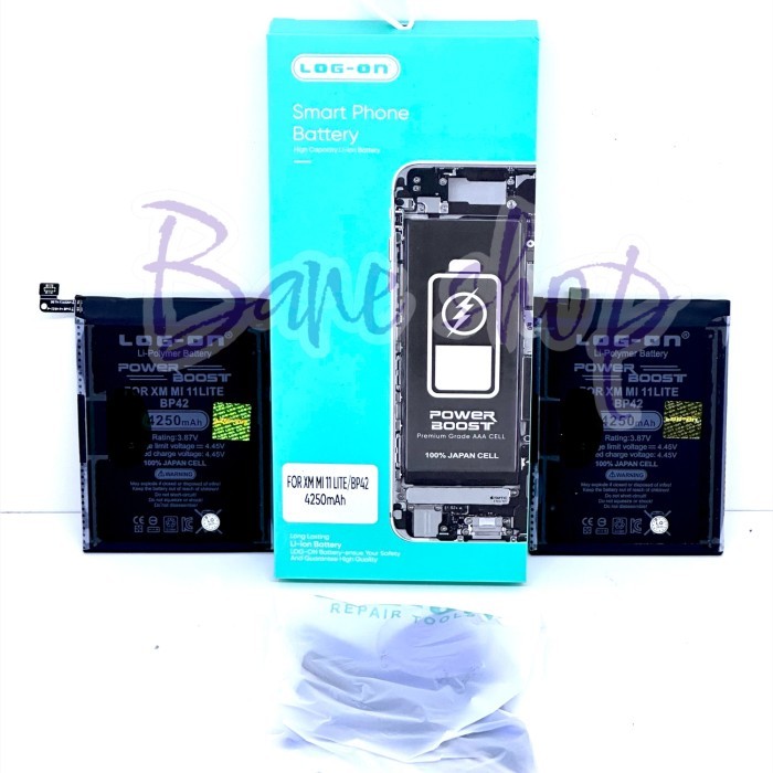 Jual LOGON BATERE BATERAI LOG ON XIAOMI MI 11 LITE BP42 BP-42 POWER ...