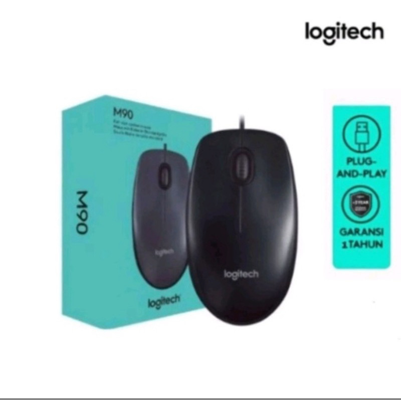 Jual Mouse USB Logitech M90 | Shopee Indonesia