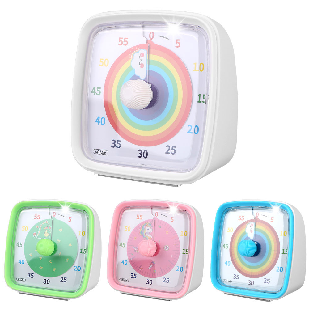 Jual 60 Minutes Visual Timer Time Management Tool Ultra Silent Kids ...