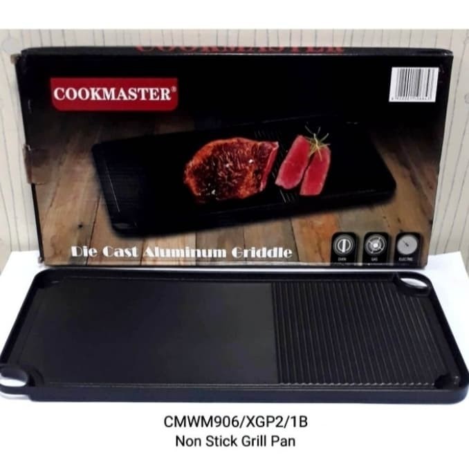 Jual COOKMASTER CMG907 GRILL PAN DIE CAST MULTI GRILLER ALUMUNIUM BBQ ...
