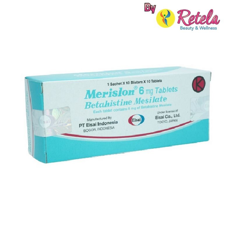 Jual MERISLON 6MG 1 STRIP 10 TABLET | Shopee Indonesia