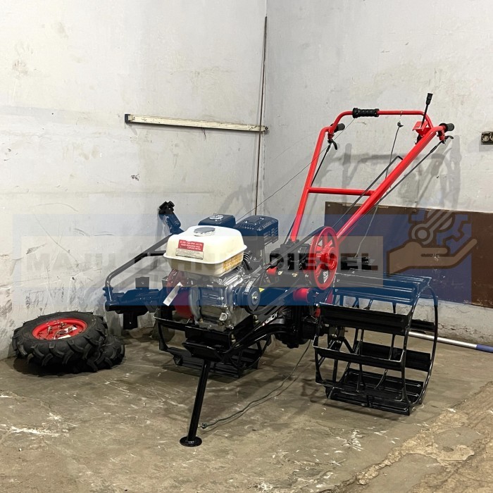 Jual Traktor Sawah Quick Capung Metal + Mesin Penggerak Honda GP 160 ...