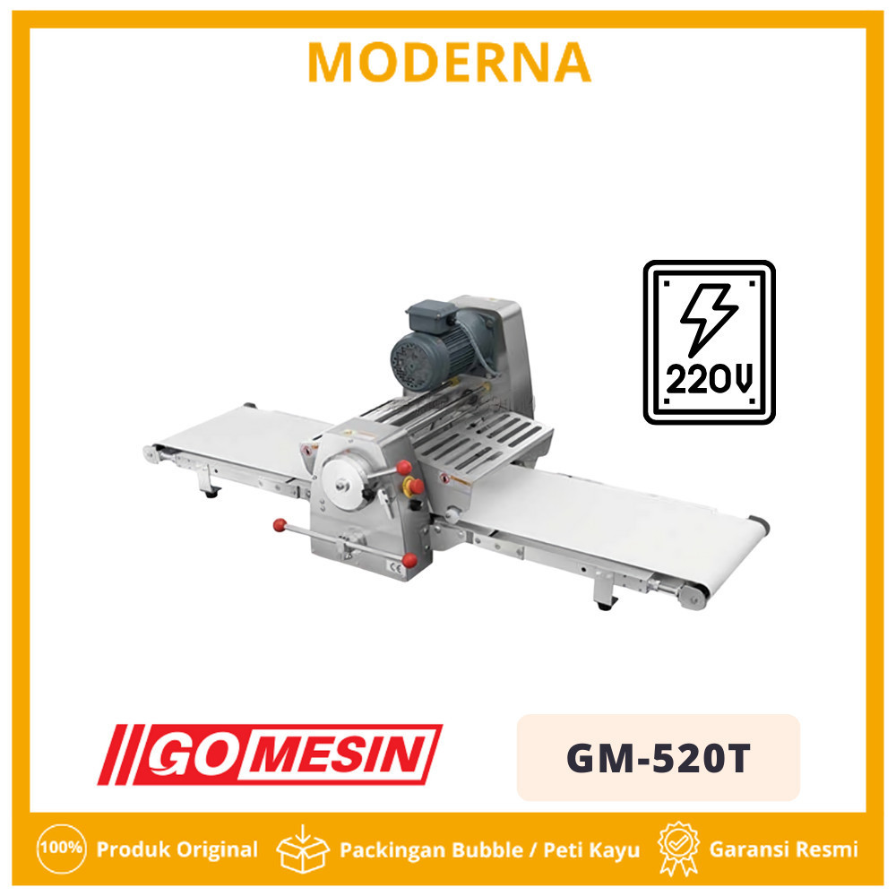 Jual DOUGH SHEETER TOP TABLE 1 PHASE GOMESIN GM-520T MESIN PRESS ADONAN Original | Shopee Indonesia