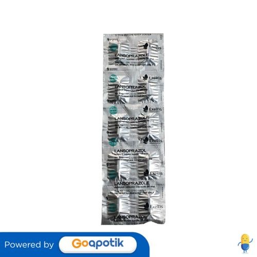 Jual Lansoprazole Nufarindo 30 Mg Strip 10 Kapsul | Shopee Indonesia