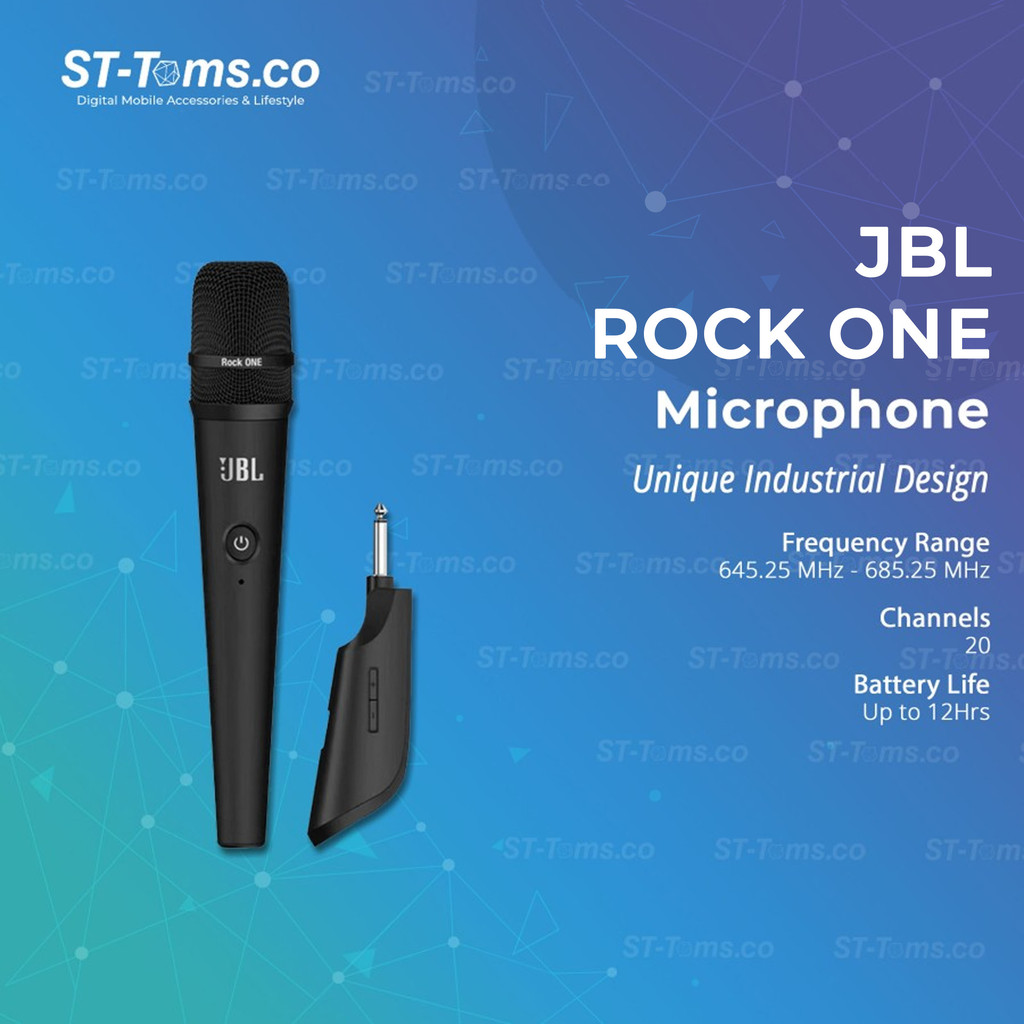 Jual JBL-ENT JBL Rock ONE Professional Portable Wireless Microphone ...