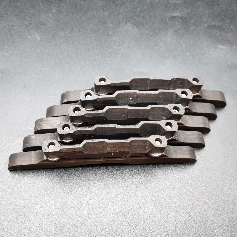 Jual Ebony Mandolin Bridge for Mandolin 114mm Length Mandolin Parts ...