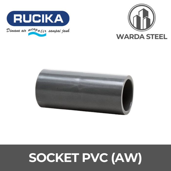 Jual Socket AW 3/4" PVC RUCIKA - Sock Sok 3/4 Inch | Shopee Indonesia