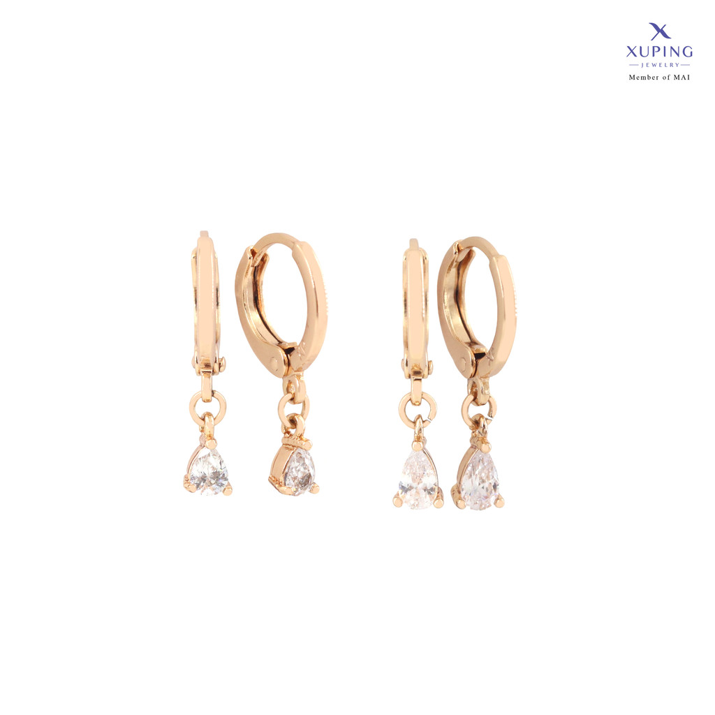 Jual Xuping Anting Jurai Simple Emas Mata Tetes | Shopee Indonesia