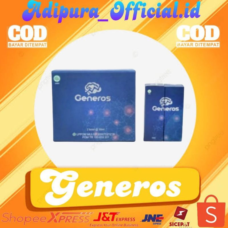 Jual (Promo) GENEROS Multivitamin Nutrisi Otak Anak Mengatasi Speech ...