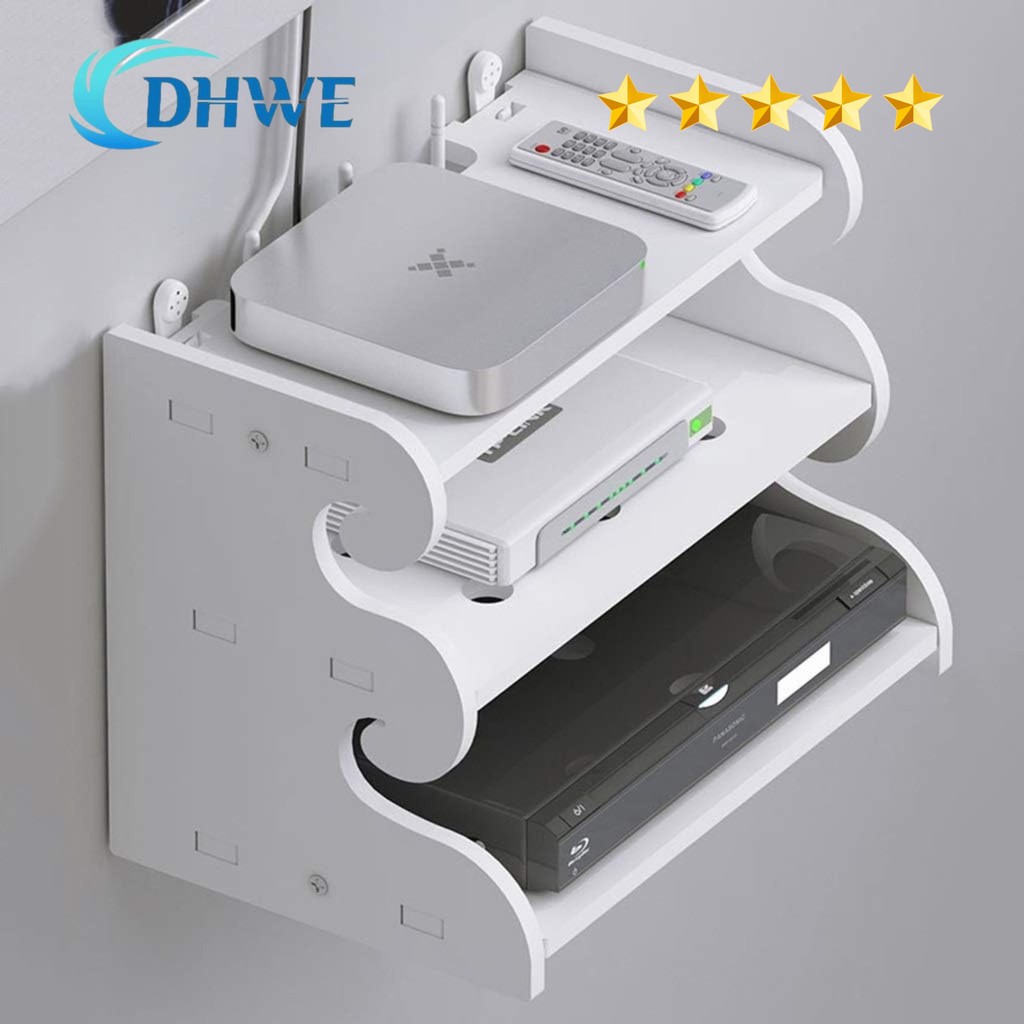 Jual DHWE - Rak Dinding Multi Susun Wifi Router | Shopee Indonesia