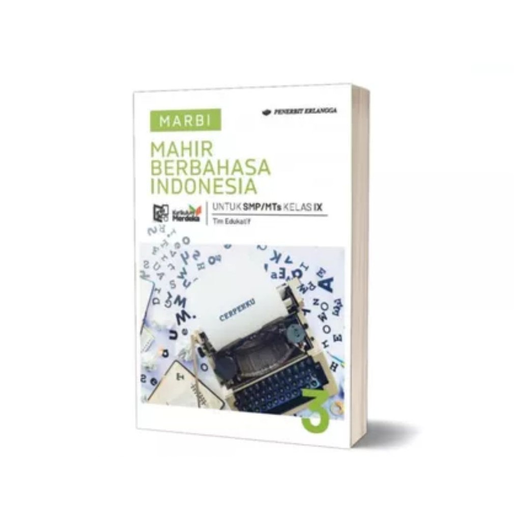 Jual MARBI Mahir Berbahasa Indonesia Kelas 3/IX SMP/MTs Kurikulum ...