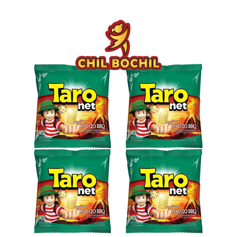 Jual CHIKI TARO NET ECER 1000 POTATO BARBEQUE ( 10 SACHET X 8 GRAM ...