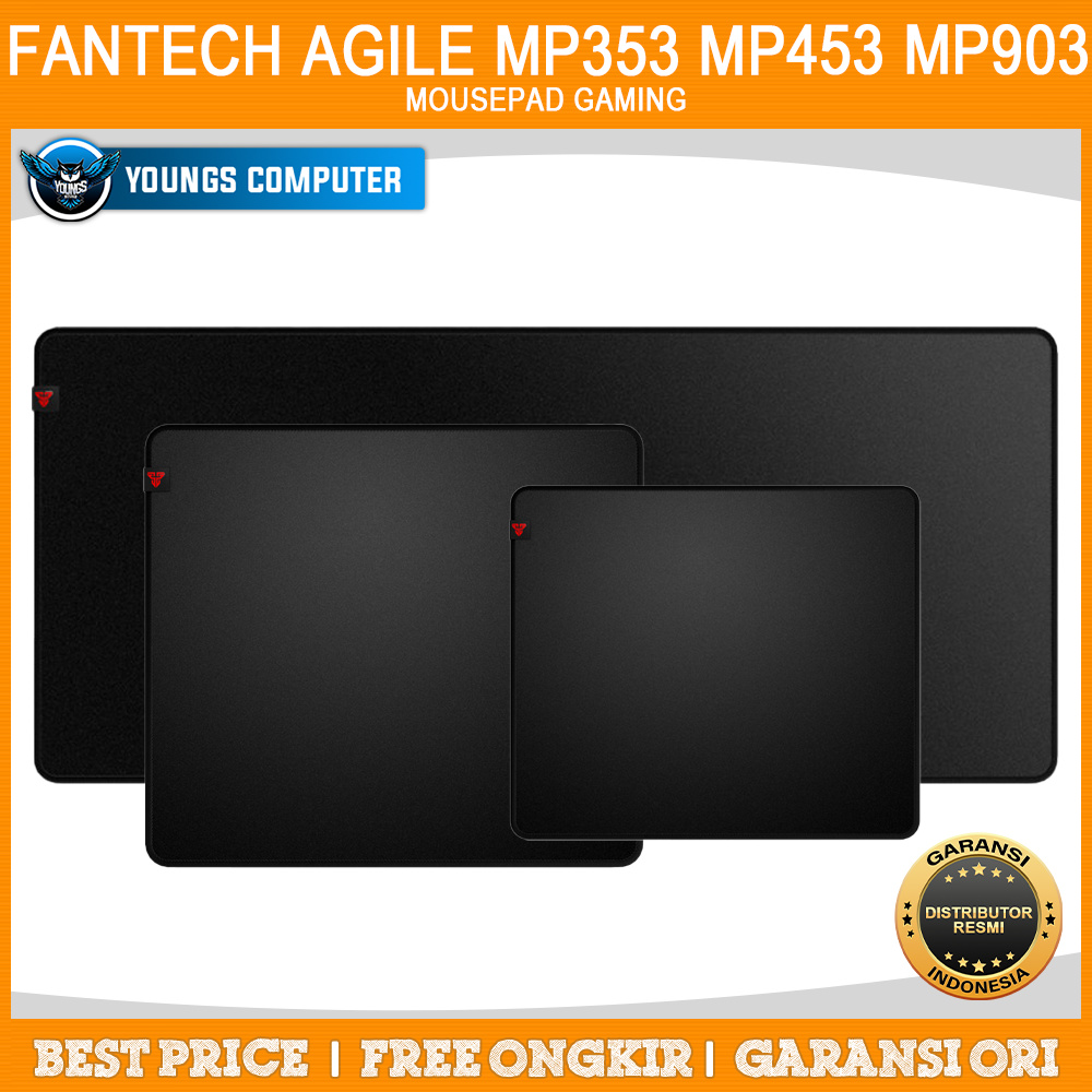 Jual MOUSEPAD FANTECH AGILE MP353 MP453 MP903 Water Resistance Mousepad ...