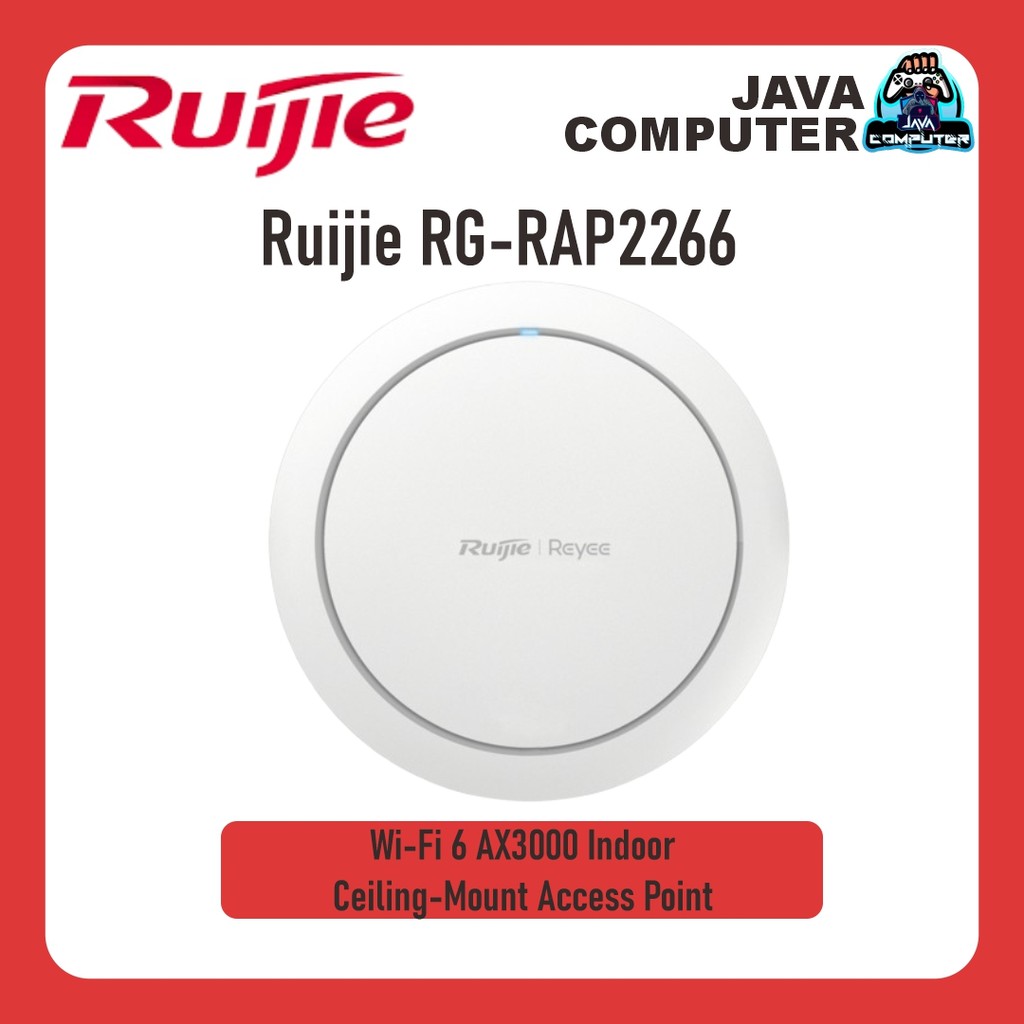 Jual Ruijie RG-RAP2266 Wi-Fi 6 AX3000 Indoor Ceiling-Mount Access Point ...