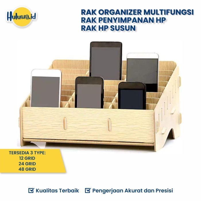Jual Rak Penyimpanan Hp / Rak Organizer Multifungsi / Rak Hp Susun ...