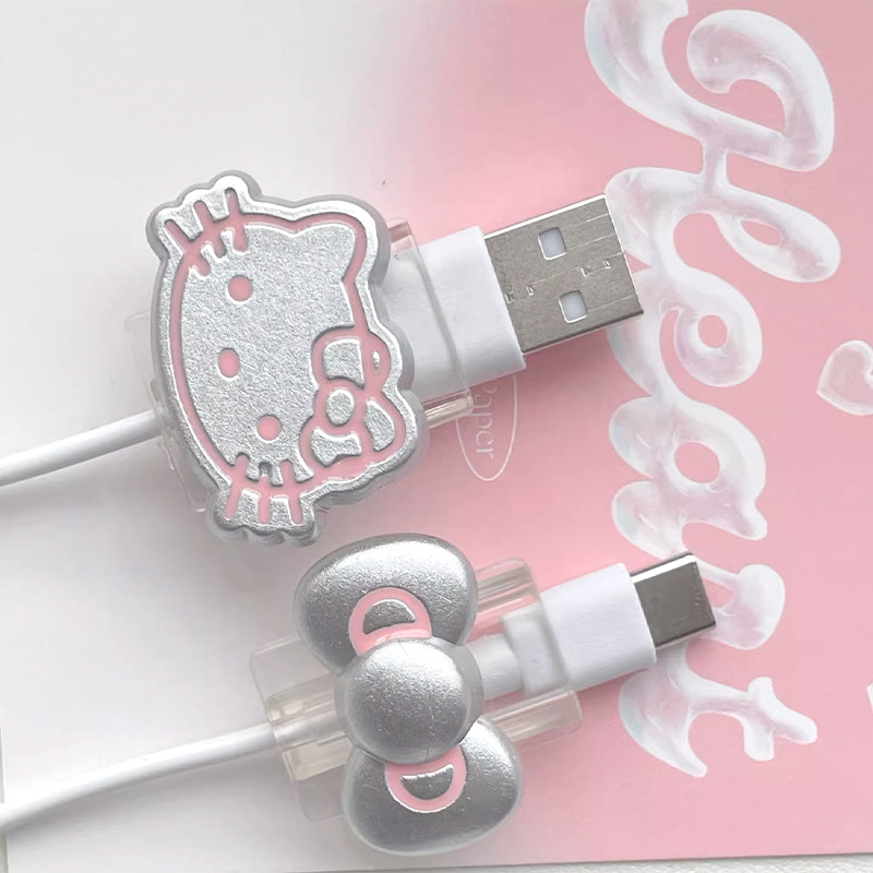Jual Casing Pelindung Pengisi Daya Kitty Kabel Data Transparan Cocok ...